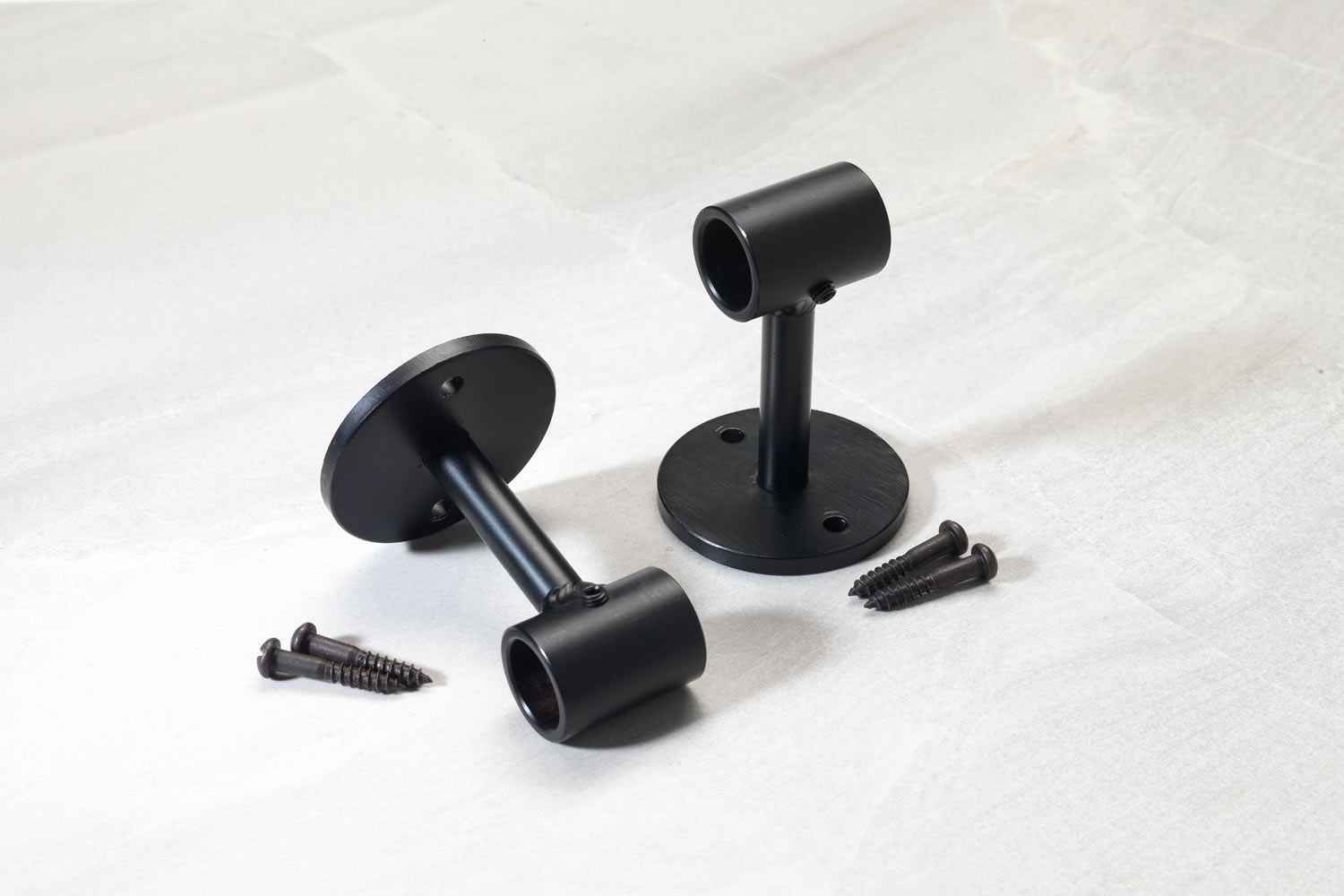 Iron Closed Loop Brackets For Curtain Poles | Made by the Forge