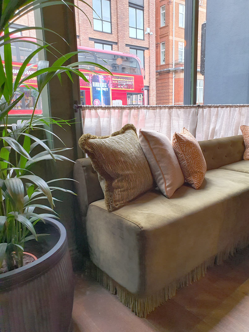 Café Curtain Rods 12mm | Wrought Iron | Matt Black & Beeswax Finish